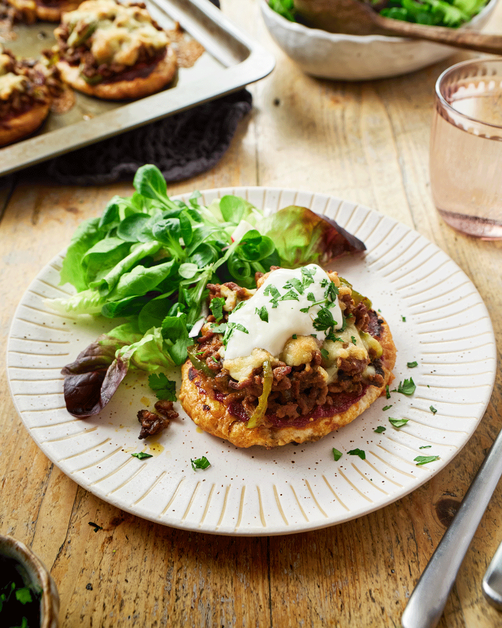 Lamb pitta pizza | Second Nature Guides