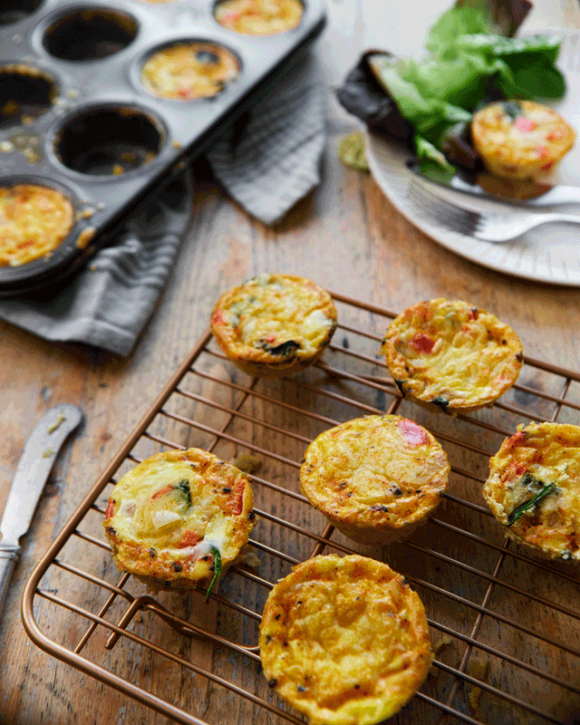 Mini omelettes | Second Nature Guides