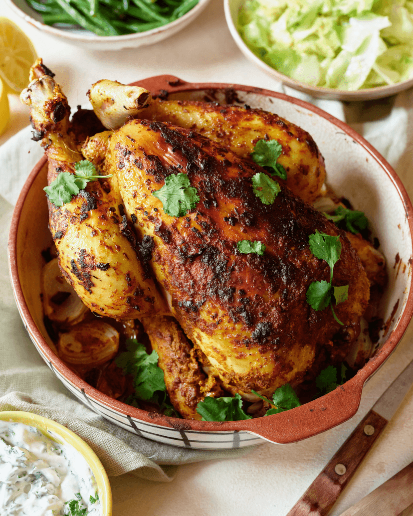 Indian spiced roast chicken | Second Nature Guides