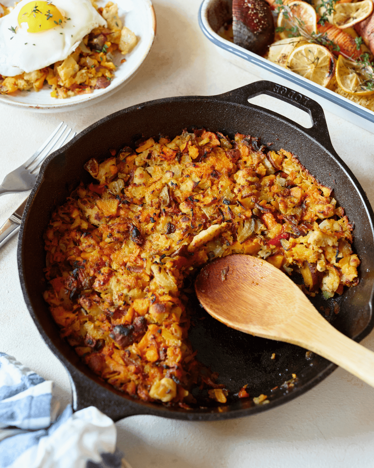 Roasted vegetable hash | Second Nature Guides